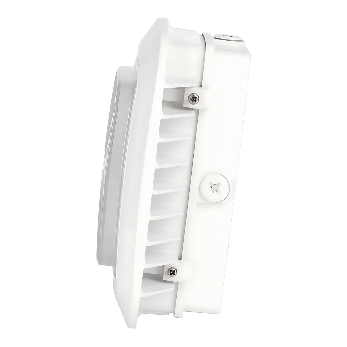LED Canopy Light, 75W, CCT 5000K, 9,800 Lumens, 277-480 VAC, PC Lens